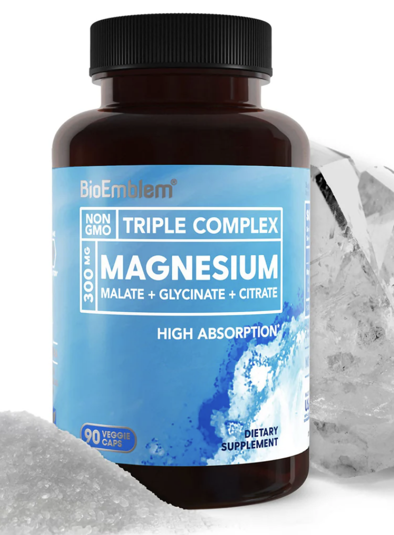 Three Stone Hearth. Bioemblem Triple Magnesium Complex 90ct